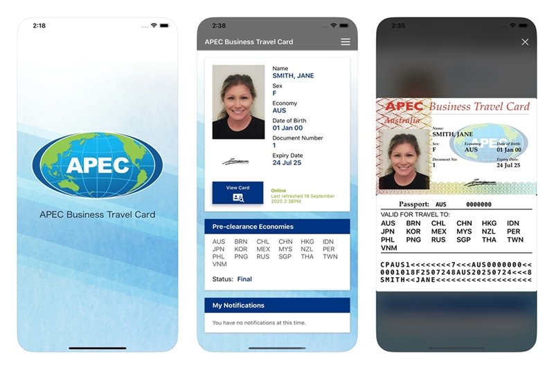 Chính phủ Hàn Quốc bắt đầu cấp thẻ đi lại doanh nhân APEC dưới dạng điện tử : Korea.net : The ...