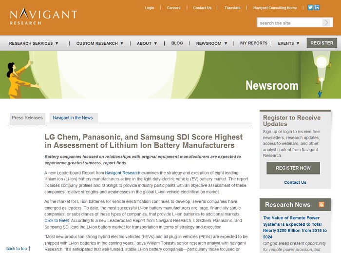 Sức mạnh Pin điện ô tô của Hàn Quốc : Korea.net : The official website ...